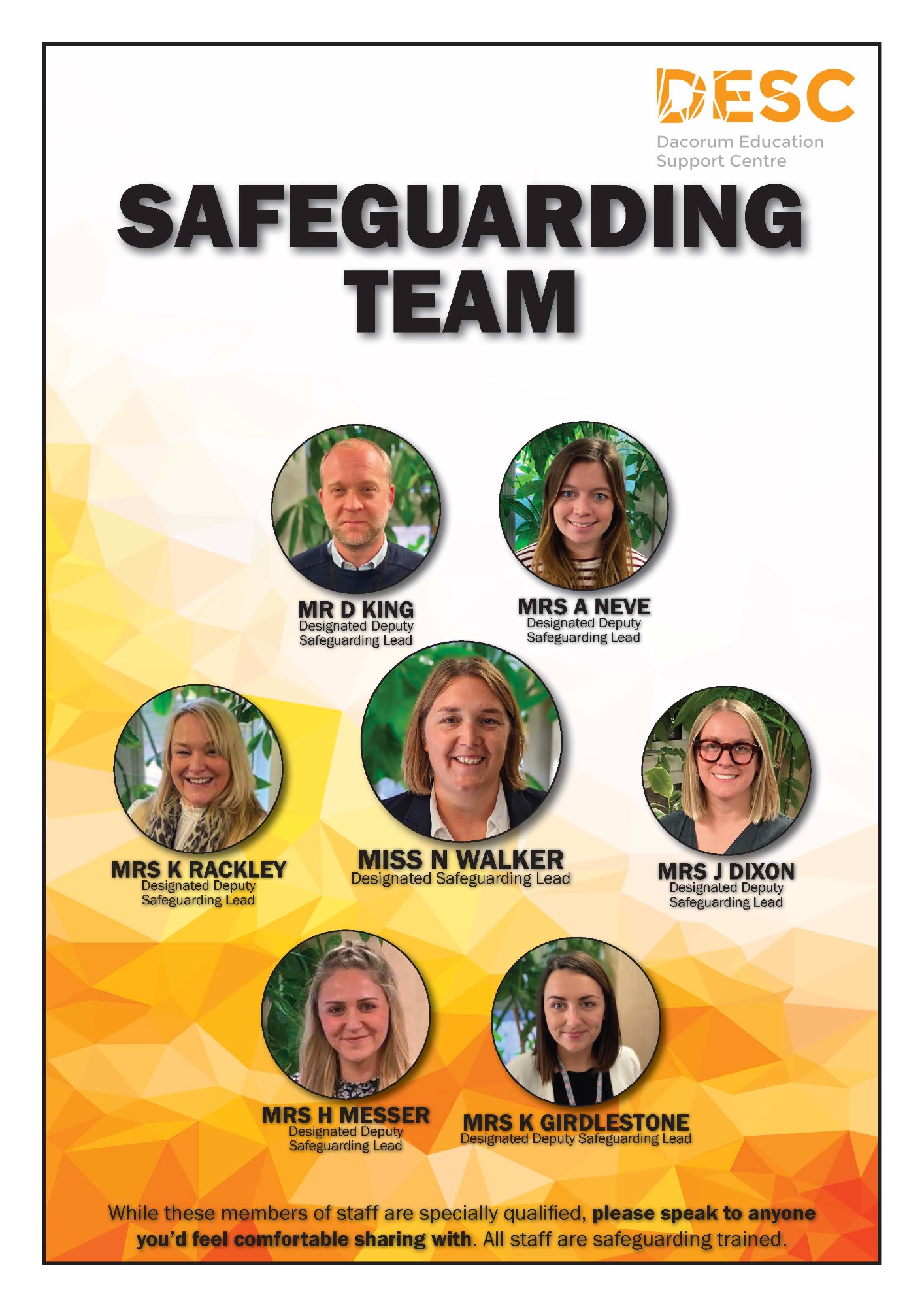 Dacorum Education Support Centre - Safeguarding